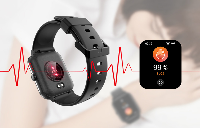 CFDA Certification Health ECG Smartwatch With Blood Oxygen 56 OFF